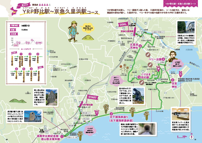 YRP野比駅〜京急久里浜駅コース - 横須賀市観光協会|イベント・ツアー・ホテル宿泊情報